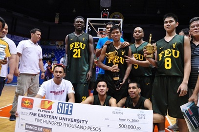 Samahang Piyu: FEU men’s basketball team 2009